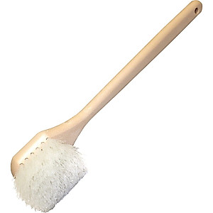 Genuine Joe 98216 Nylon Utility Brush, 20-Inch , White