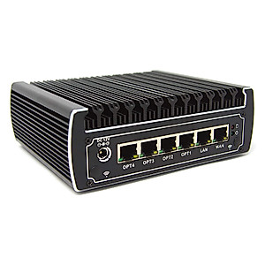 Protectli Vault 6 Port, Firewall Micro Appliance/Mini PC - Intel Dual Core i3, AES-NI, 4GB RAM, 32GB SSD