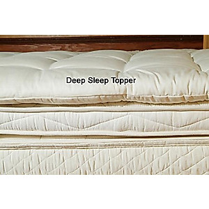 Holy Lamb Organics Wool Mattress Toppers - Ultimate (King Ultimate Topper)