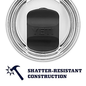 YETI Rambler 8 oz Stackable Cup, Stainless Steel, Vacuum Insulated Espresso Cup with MagSlider Lid, Big Wave Blue