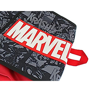 Marvel Spiderman Backpack Front Flap Compartment Travel Laptop Backpack With 3D Molded Marvel Logo