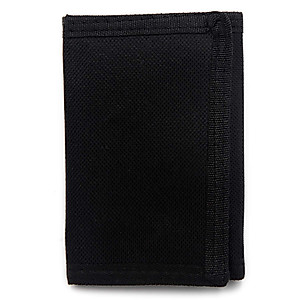 JONYEE Kids Wallet for Boys and Girls, Novelty Wallet for Boys Ages 5-7, Camo Teen Wallet for Kids Birthday Gifts (Black)