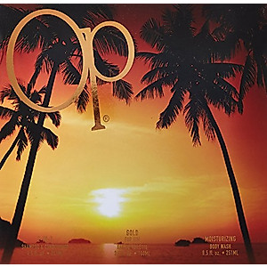 Ocean Pacific Gold 3 Piece Eau De Toilette Gift Set for Him