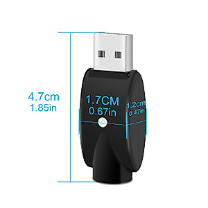 Smart USB Charger Compatible for USB Adapter with LED Indicator Intelligent Overcharge Protection