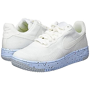 Nike Womens WMNS Air Force 1 Crater Flykni DC7273 100 White - Size 7W