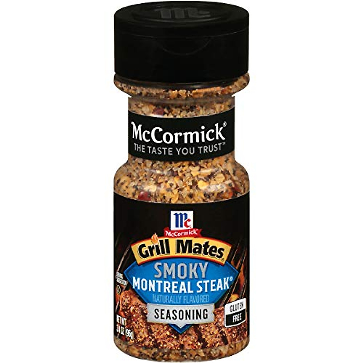 McCormick Grill Mates Smoky Montreal Steak Seasoning, 3.4 Oz