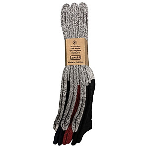 Yacht & Smith 120 Pair Bulk Pack Of Mens Winter Thermal Camping Boot Socks, Cotton Tube or Crew Sock