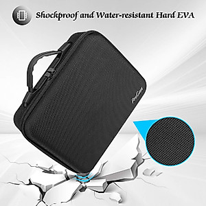 ProCase Carrying Case for DJI Mini 2 DJI Mini 2 Fly More Combo and Accessories, Hard Shockproof Storage Travel Case with Shoulder Strap
