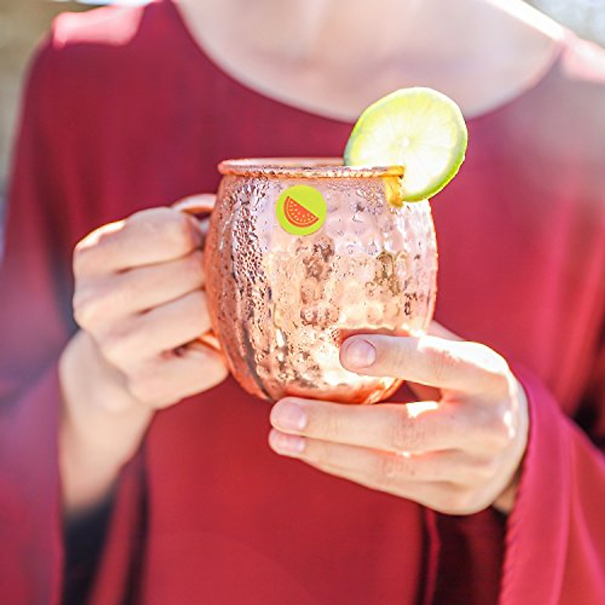 Alter Ego (2-pack) - Champagne, Beer & Wine Glass Charms - Static Cling. Unique, Reusable Wine Charms, Stemless Wine Glass Charms for Birthday, Wedding, Thanksgiving, Christmas Party Accessory