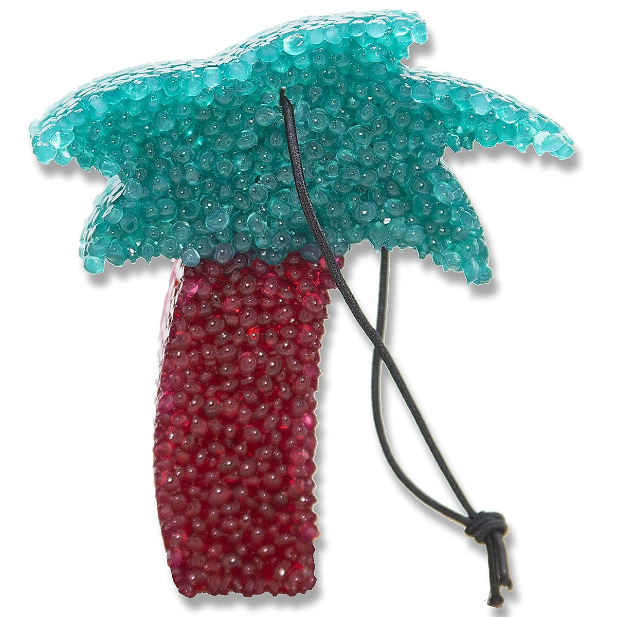 Jamaica Me Crazy Scented Freshies 2-Pack, Lone Star Candles, A Delightfully Whimsical Summer Favorite, 2-Color Palm Tree and Pineapple, Air Freshener, Car Freshener, Strongly Scented Aroma Beads