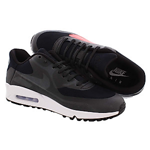Nike Air Max 90 NS GPX Big Logo Men's Sneaker (9.5 D(M) US) Black/Bright Crimson