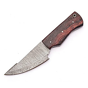 Sky Knives Handmade Fixed Blade High Carbon Steel, Damascus Hunting Knives, Bushcraft EDC Survival and Pocket Knife For Men With Sheath. (8 Inch Knife)