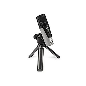 Apogee MiC Plus - Studio Quality USB Microphone with Cardioid Condenser Mic Capsule, Built In Mic Pre-Amp & Zero-Latency Headphone Output
