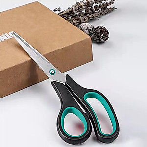 Scissors, 2 Pack 7.5 inch Scissors for Office and Home, Scissors All Purpose for School Fabric Craft Supplies Use