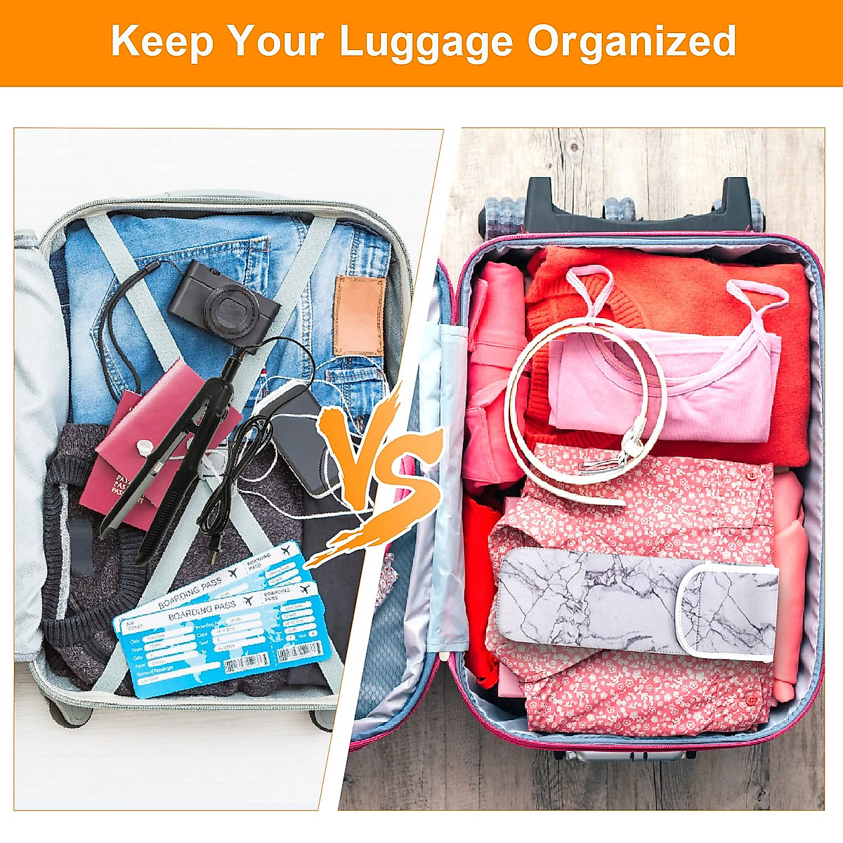 Catcan Hair Styling Tool Storage Bag Set with Heat Resistant Silicone Mat and Curling Iron Holder for Travel Daily Curling Iron Hair Straightener Storage (Grey Marble)