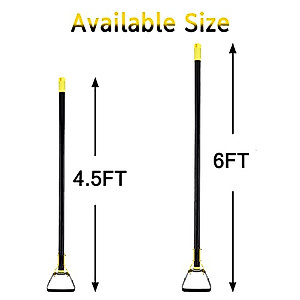 PoPoHoser Hoe Garden Tool, Heavy Duty Stirrup Garden Hoe for Weeding Long Handle 72 Inch - Hula Hoe Gardening Tool Action Hoe Weeder for Gardening Tools