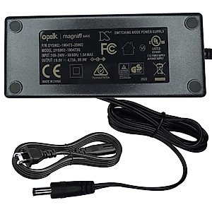 Original Polk 19V 4.73A AC/DC Adapter for Polk Audio MagniFi Max AM8214 AM8215 SoundBar Magni Fi Maximum-Performance Home Theater Sound Bar DYS DYS902-190473W 190473 DYS902-190473G Power Supply Cord