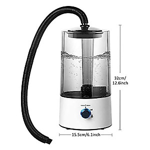 CALIDAKA Reptile Humidifier Pet Supplies Reptile Humidifier/fogger Reptile Fogger with Extension Tube 4l Large Tank Suitable for A Variety of Reptiles Amphibians