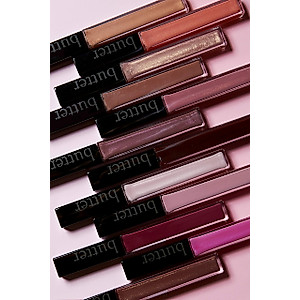 butter LONDON Plush Rush Plumping Lip Gloss, Ultra-Shine & Hydrating, Improves Lip Texture, Cruelty Free, Fireworks