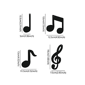 Dohia Music Notes Hanging Swirl Music Cutout Party Decorations Music Foil Swirl Cutout Spiral Party Favors Wedding Baby Shower Birthday Party Supplies D1-YFLXDS