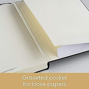 LEUCHTTURM1917 Metallic Special Edition - Medium A5 Dotted Hardcover Notebook (Gold) - 251 Numbered Pages