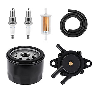 Besnor 276890 792105 Lawn Mower Air Filter Tune Up Kit Oil Filter Fuel Pump for 407777 40G777 40H777 445667 445877 44H777 Engine