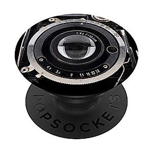Vintage Manual Camera Lens PopSockets PopGrip: Swappable Grip for Phones & Tablets