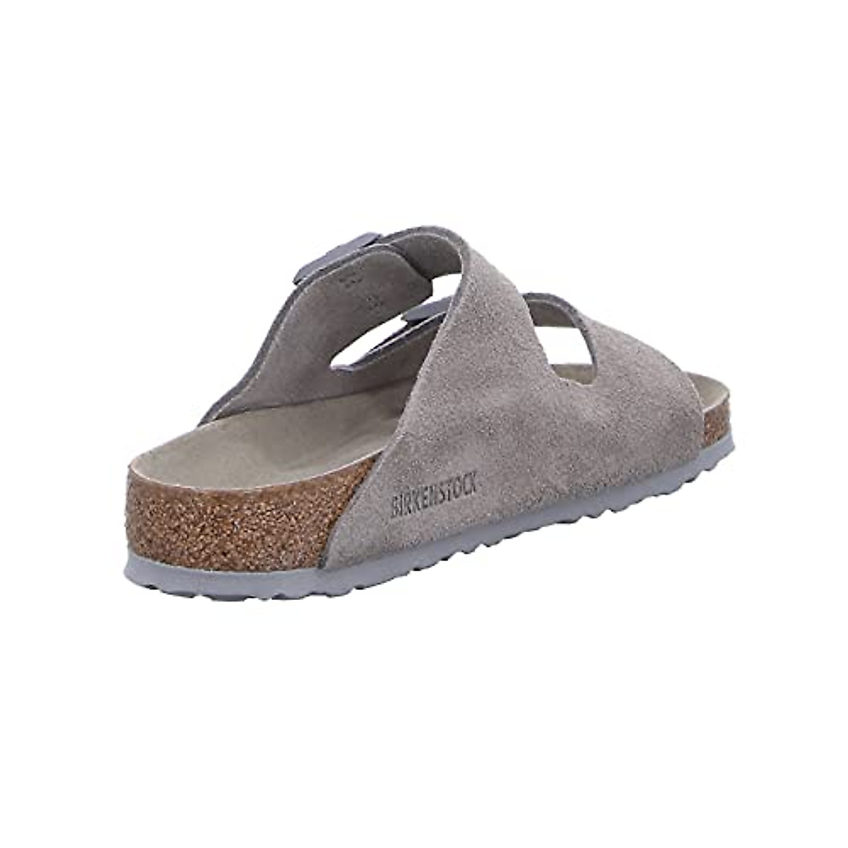 BIRKENSTOCK Unisex's Slides, Gray, 42 EU