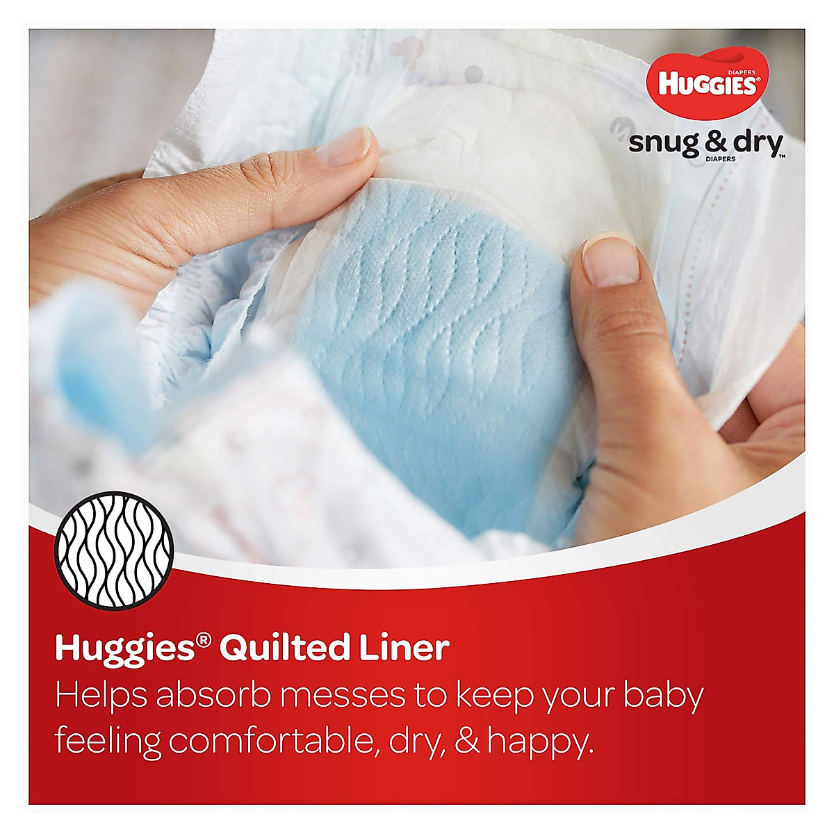 Huggies Snug & Dry Baby Diapers, Size 2, 38 Ct