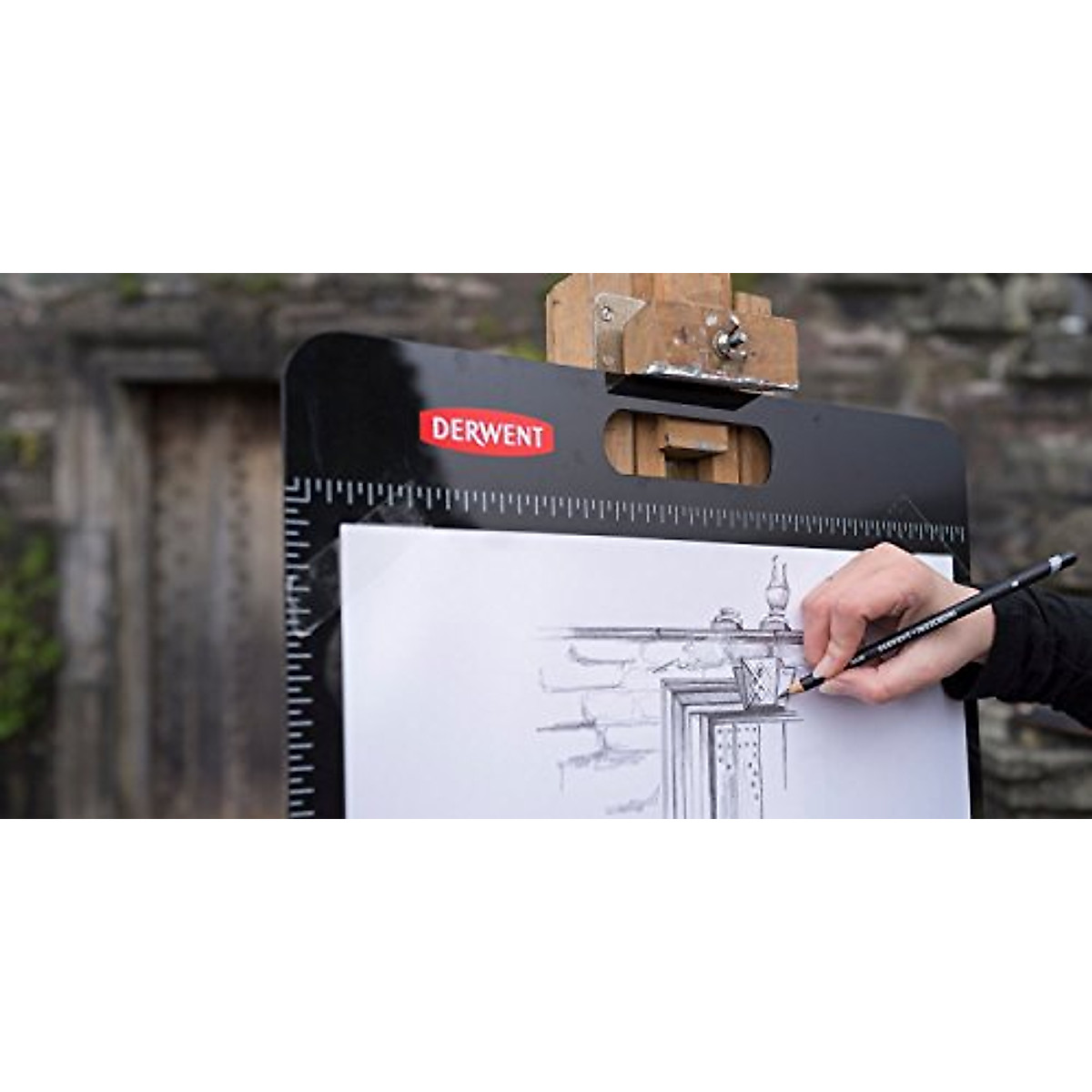 Derwent Sketching Pencils, 4mm Core, Metal Tin, 6 Count (0700836)