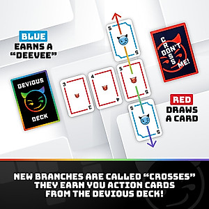 Don’t Cross Me - A Family Card Game for Adults, Teens & Kids (8-12) Who Love Patterns, Crowns and Strategy | Family Board Game Night Fun for Every Life Phase! 10-15 Minute Rounds (2-5 Players)