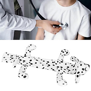Dioche Stethoscope Cover, Animal Shape Stethoscope Cover Sleeves Plush Sleeves Stethoscope Accessories for Nurses & Doctors (Spotted Dog)
