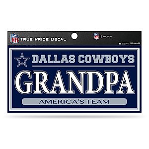 Rico Industries True Pride Family Member Decal, 4 x 6-inches, Dallas Cowboys