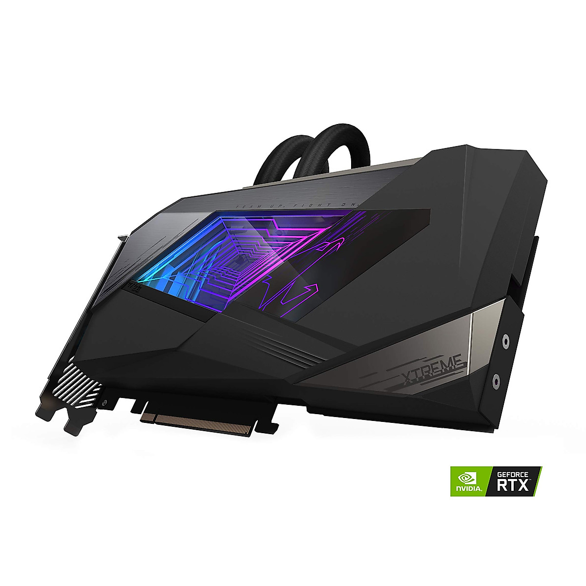 GIGABYTE AORUS GeForce RTX 3080 XTREME WATERFORCE 10G Graphics Card, WATERFORCE Cooling System, 10GB 320-bit GDDR6X, GV-N3080AORUSX W-10GD Video Card