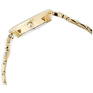 Anne Klein Women's AK/2158GYGB Gold-Tone Bracelet Watch