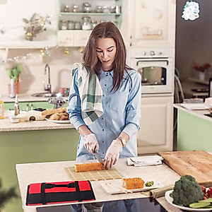 Luxshiny 22 Slots Chef Knife Roll Bag, Portable Knife Cases Organizer Knife bag holders Knife Roll Case Pocket Chef Knife Carrying Case Roller Bag