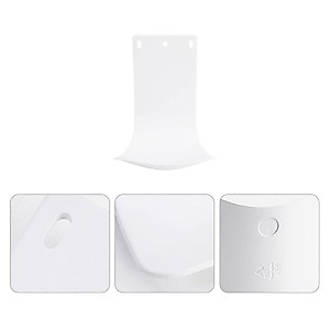 Cabilock 4 Pcs Plastic Water Tray Soap Dispenser Drip Catchers Electric Soap Dispenser Tray Automatic Dispenser Gel Wall Mount Soap Dispenser Spray Toilet White Abs Foam Board