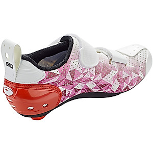 Sidi Women's T-5 Air Triathlon Shoes (8, Rose/Red)
