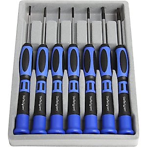 StarTech.com 7 Piece Precision Screwdriver Computer Tool Kit with Carrying Case - Screwdriver kit , TAA (CTK100P)