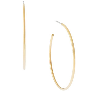 Michael Kors Gold-Tone Hoop Earrings