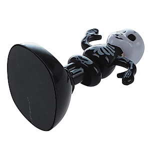 Solar Power Dancing Figure Gruesome Skeleton,Novelty Desk Car Toy Ornament