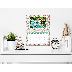 2024 Photo Frame Wall Spiral-bound Calendar (Add Your Own Photos) - 12 Months Desktop/Wall Calendar/Planner - (Edition #011)