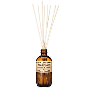 Christmas Tree Reed Diffuser Set | Handmade in the USA by American Workers | Lasts For 2-3 Months |