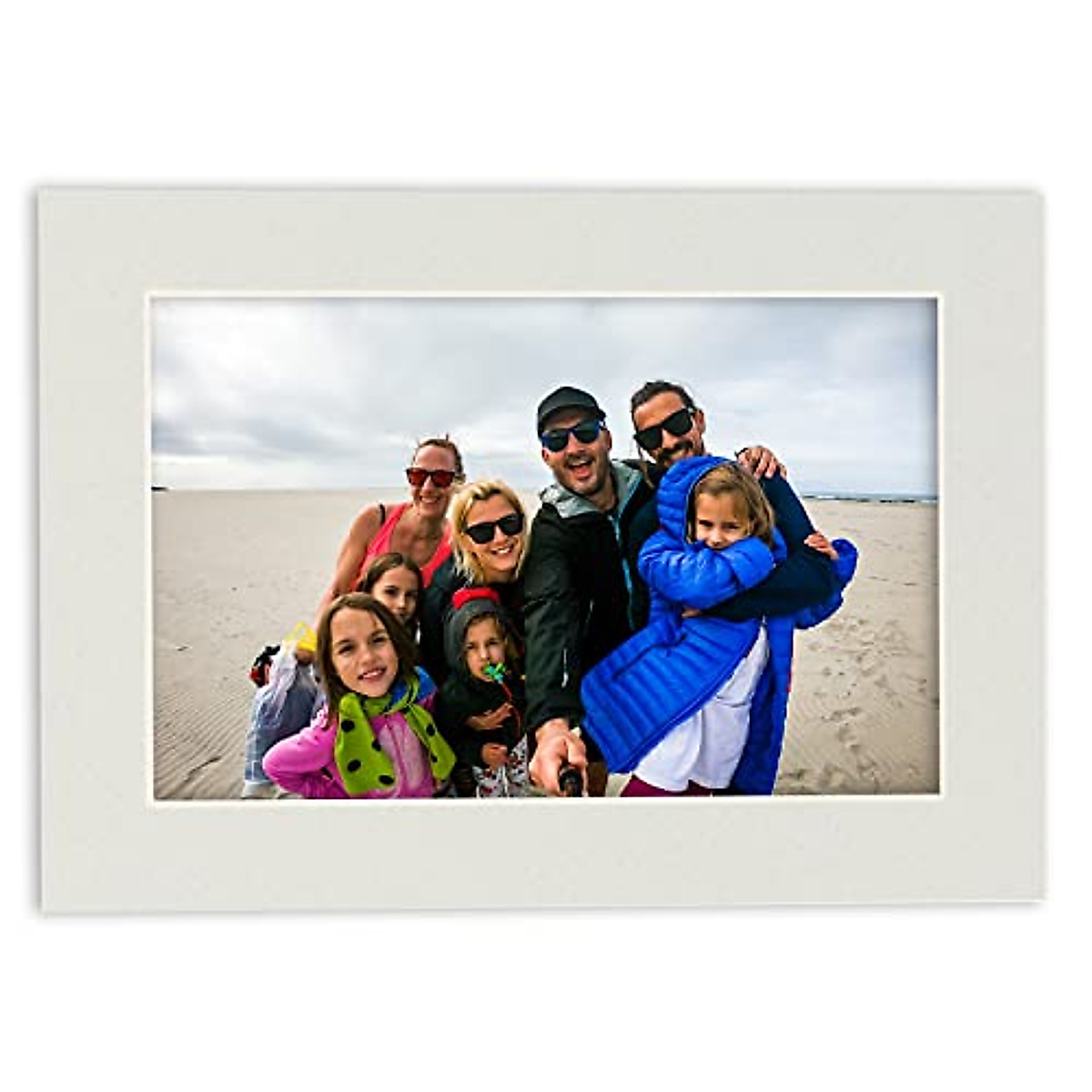 24x36 Grey Mat for 20x30 Photo - Precut Grey Picture Matboard for Frames Measuring 24 x 36 Inches - Bevel Cut Matte to Display Art Measuring 20 x 30 Inches - Acid Free ONE MAT