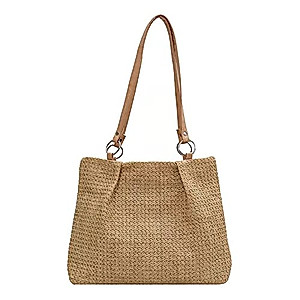 Eco-friendly Straw bag (Tan)