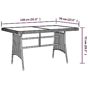 WFAUIBR Dining Set 5 Piece Patio ，Full Set of Family Gathering Tables，Lounge Set ，for Balcony, Lawn, Garden, or Poolside, This Set is Outdoor Spaces.Gray/B，5 Piece 51.2"