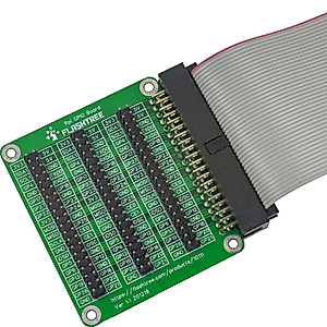 whiteeeen Rpi GPIO Breakout Board for Raspberry pi 2 3 4 5 400 Zero with Female to Female Cable