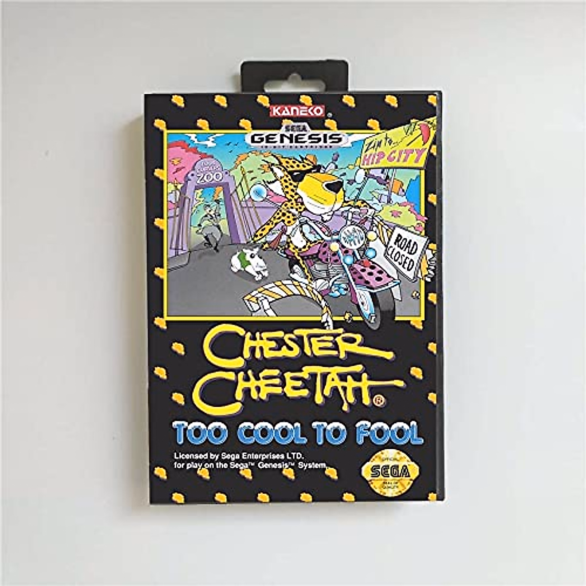 Lksya Chester Cheetah Too Cool to Fool - USA Cover With Retail Box 16 Bit MD Game Card for Sega Megadrive Genesis Video Game Console (US EU Shell)