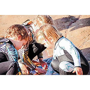 Move 2 Change Full Length Wetsuit Kids 3mm Neoprene Suit, Full Body Toddler Wetsuit, Kids Wetsuit for Boys & Girls. Swim, Surf, Play. Sun Safe Thermal Baby Swimsuit Boy, Baby Wetsuit, Kids Wetsuits