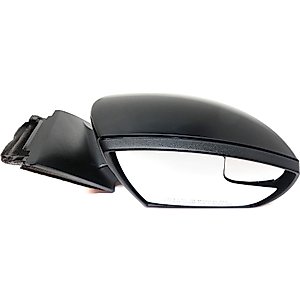 Kool Vue Passenger Side Power Non-Heated Mirror for Ford Focus 2012-2014 With Signal Light & Spotter Glass; Without Puddle Lamp Paintable 4-Door, Hatchback